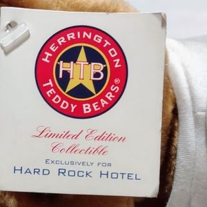 Hard Rock Cafe | Other | Hard Rock Hotel Collectable Harrington Teddy ...